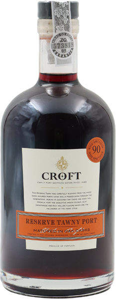 CROFT PORTO TAWNY PORT RESERVE – Cinoco